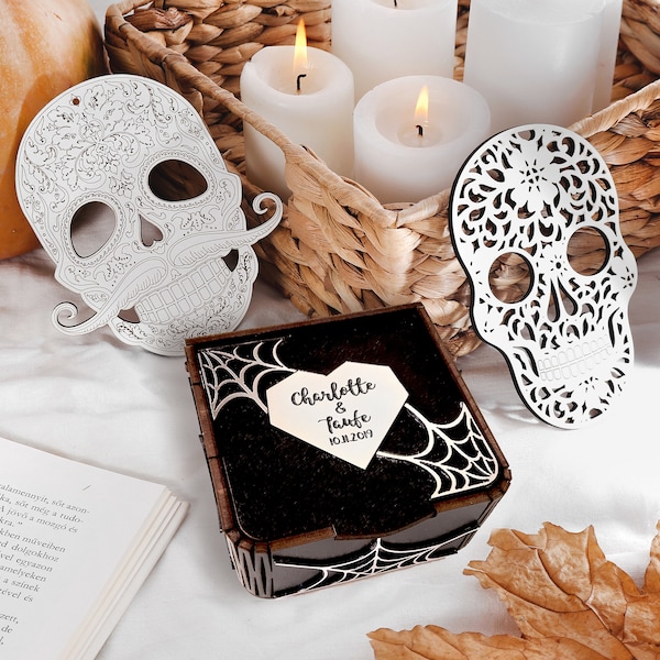 Skull Ring Box - Etsy