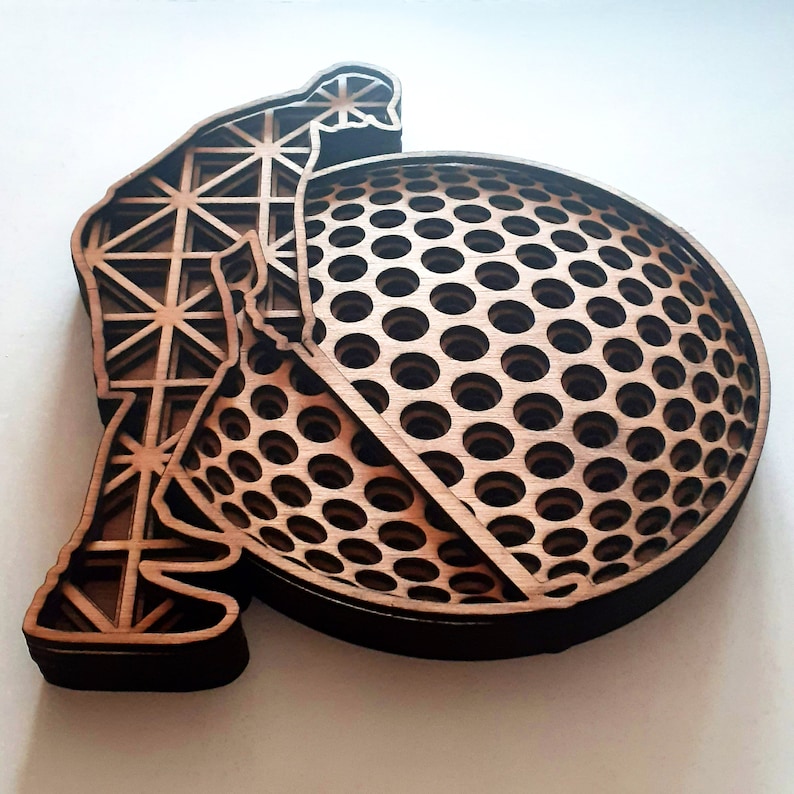 Multi Layer Golf Mandala Cricut & Laser Cut File (svg Dxf Dwg Ai) - Etsy