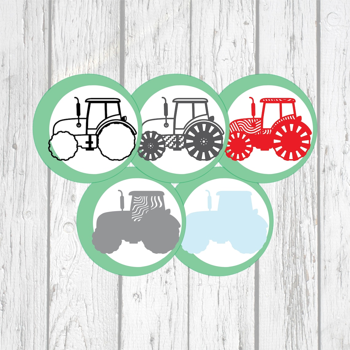 3d multi layer mandala tractor farmhouse farm layered tractor | Etsy