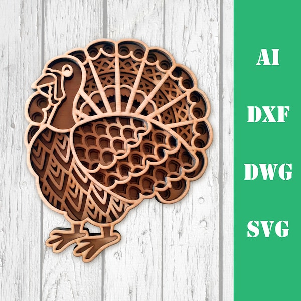 Turkey Cnc Files - Etsy