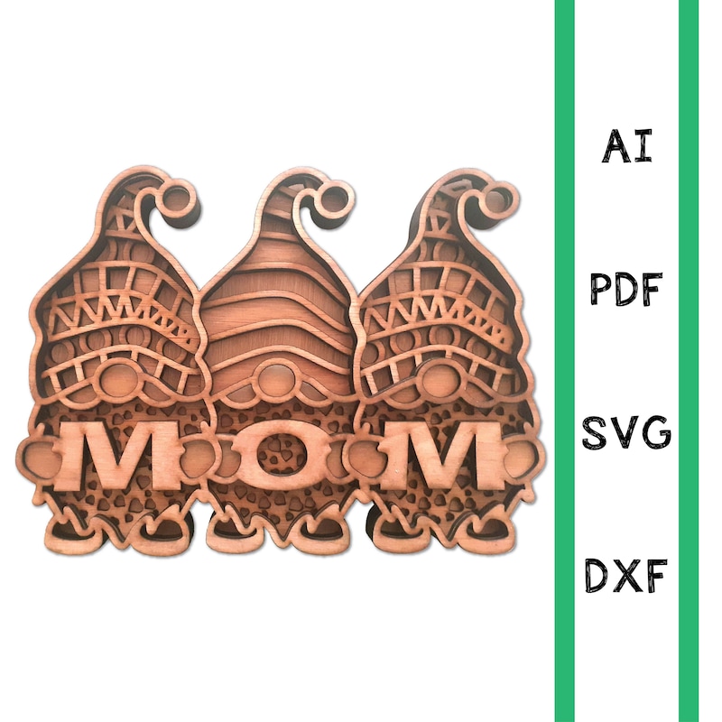 Mom Gnome - Etsy