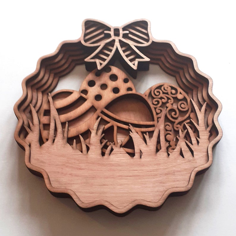 Layered Easter Eggs Multi Layer Mandala 3d Laser Cut File Commercial ...