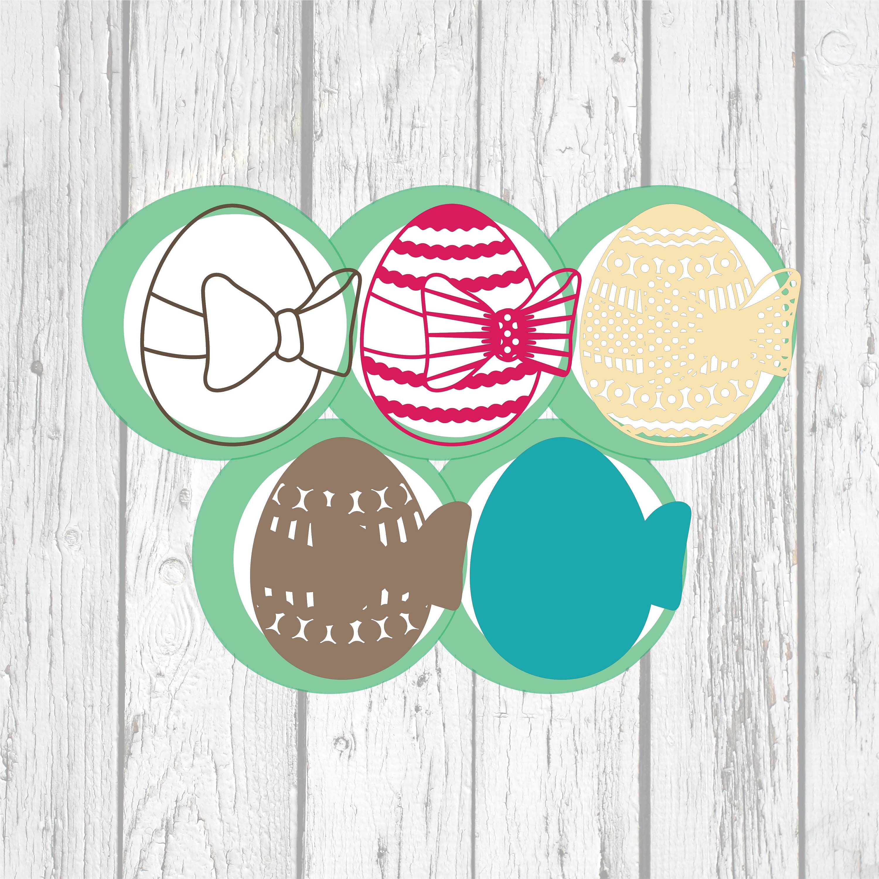 Easter egg with ribbon 3D Layered multi layer mandala 3d laser | Etsy