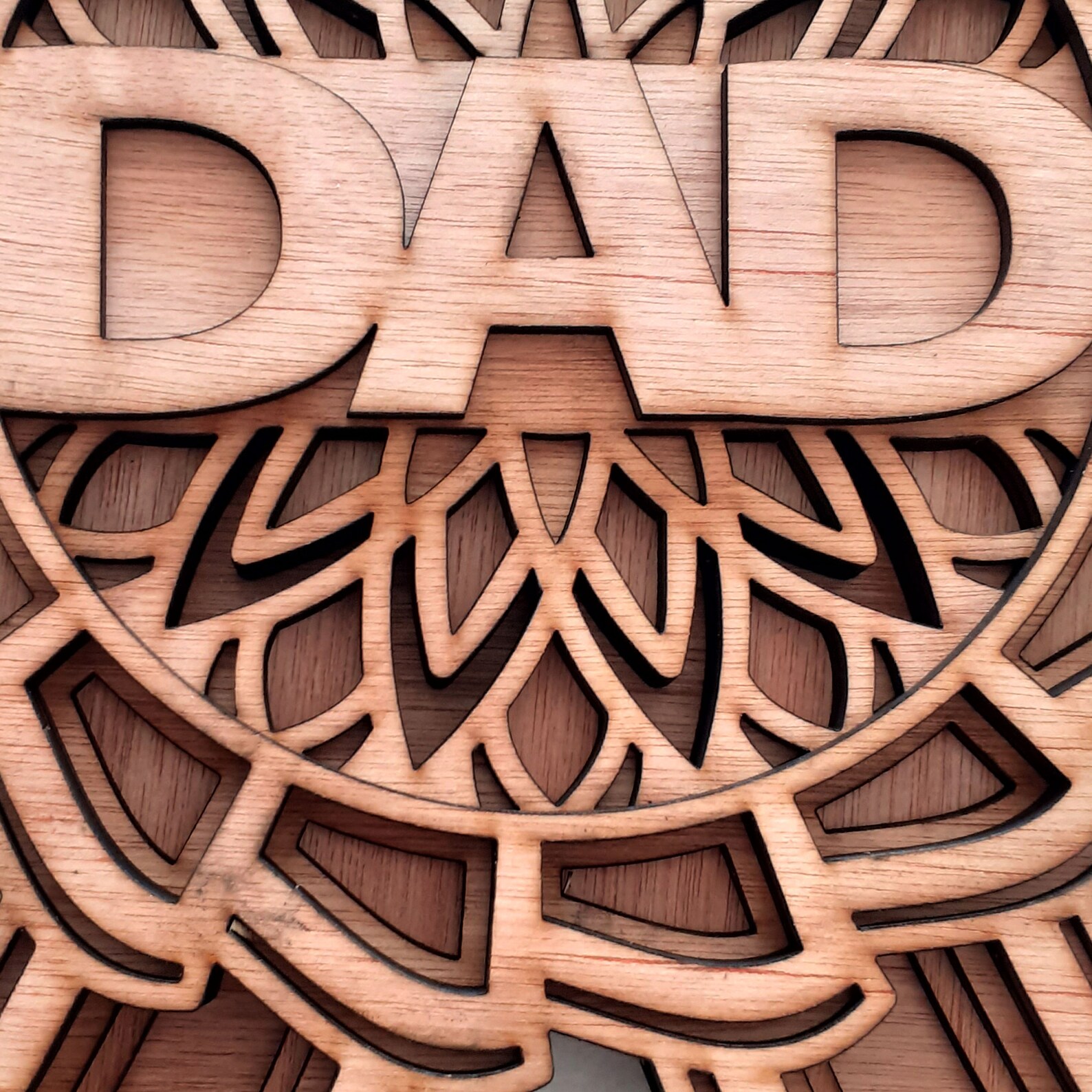 Fathers Day Award Layered 3D Multi Layer Best Dad Award - Etsy