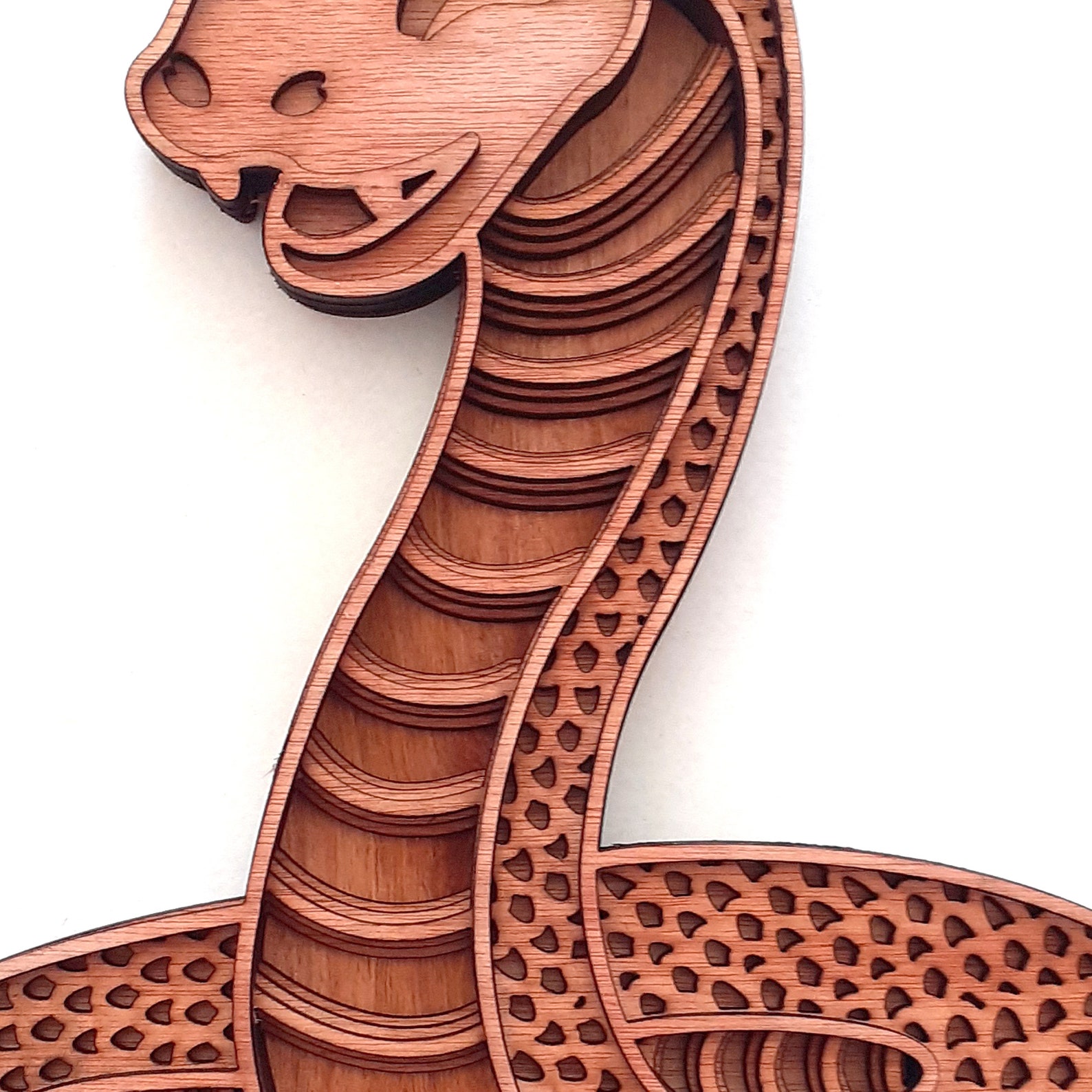 Snake Layered Multi Layer Mandala Laser Cut File, Commercial Use CNC ...