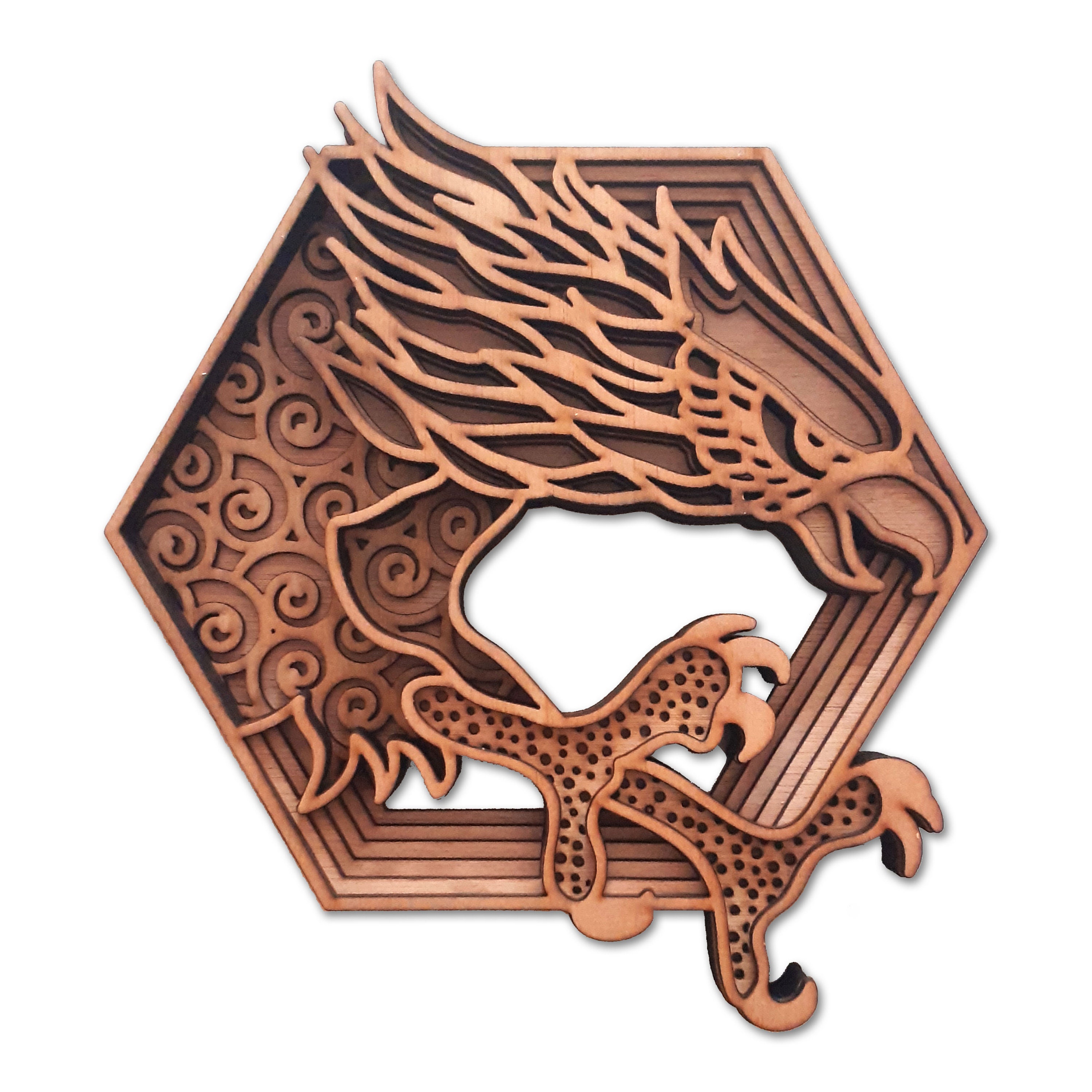 Layered Eagle 3D Model Multi Layer Mandala Laser Cut File Commercial ...