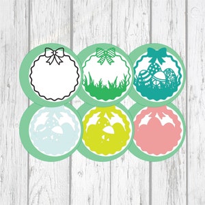 Layered Easter Eggs Multi Layer Mandala 3d Laser Cut File Commercial ...