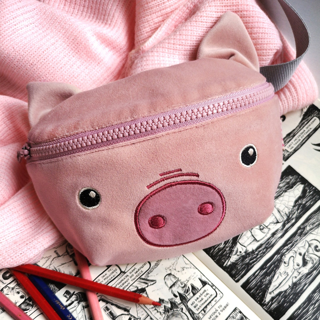 Piglet Bum Bag, Children Fannypack, Fannypack, Bag for Kids, Hip Bag ...