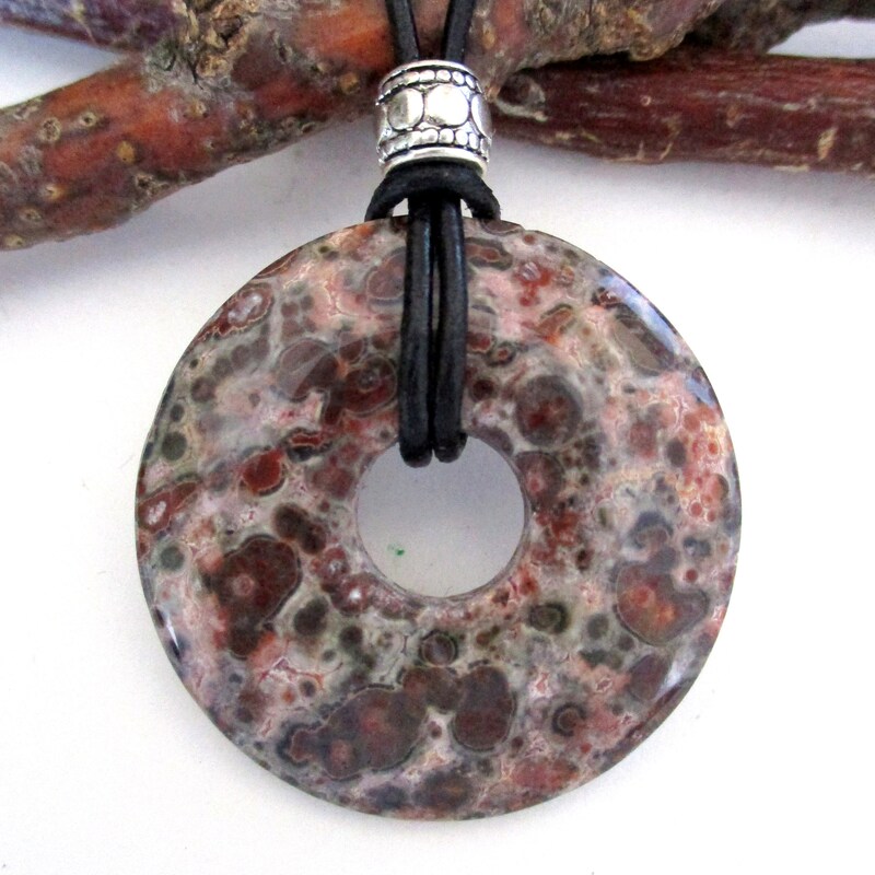 Leopard Jasper Pendants - Etsy