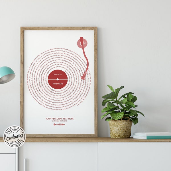 Typography Lyrics - Etsy