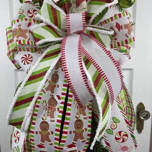 Gingerbread Man Christmas Tree Topper, Whimsical Tree Topper, Tree ...