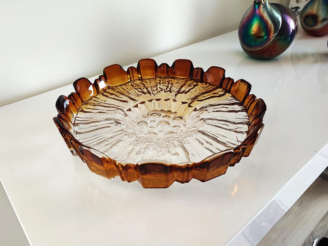 Tauno Wirkkala – Ulpukka Glass Bowl, Humppila, 1970s” - Etsy