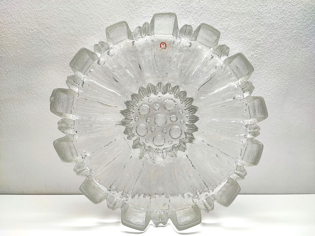 Tauno Wirkkala – Ulpukka Glass Bowl, Humppila, 1970s” - Etsy