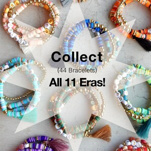 TTPD Era Taylor Inspired 4-pack Friendship Bracelets. TTPD Album Colors ...