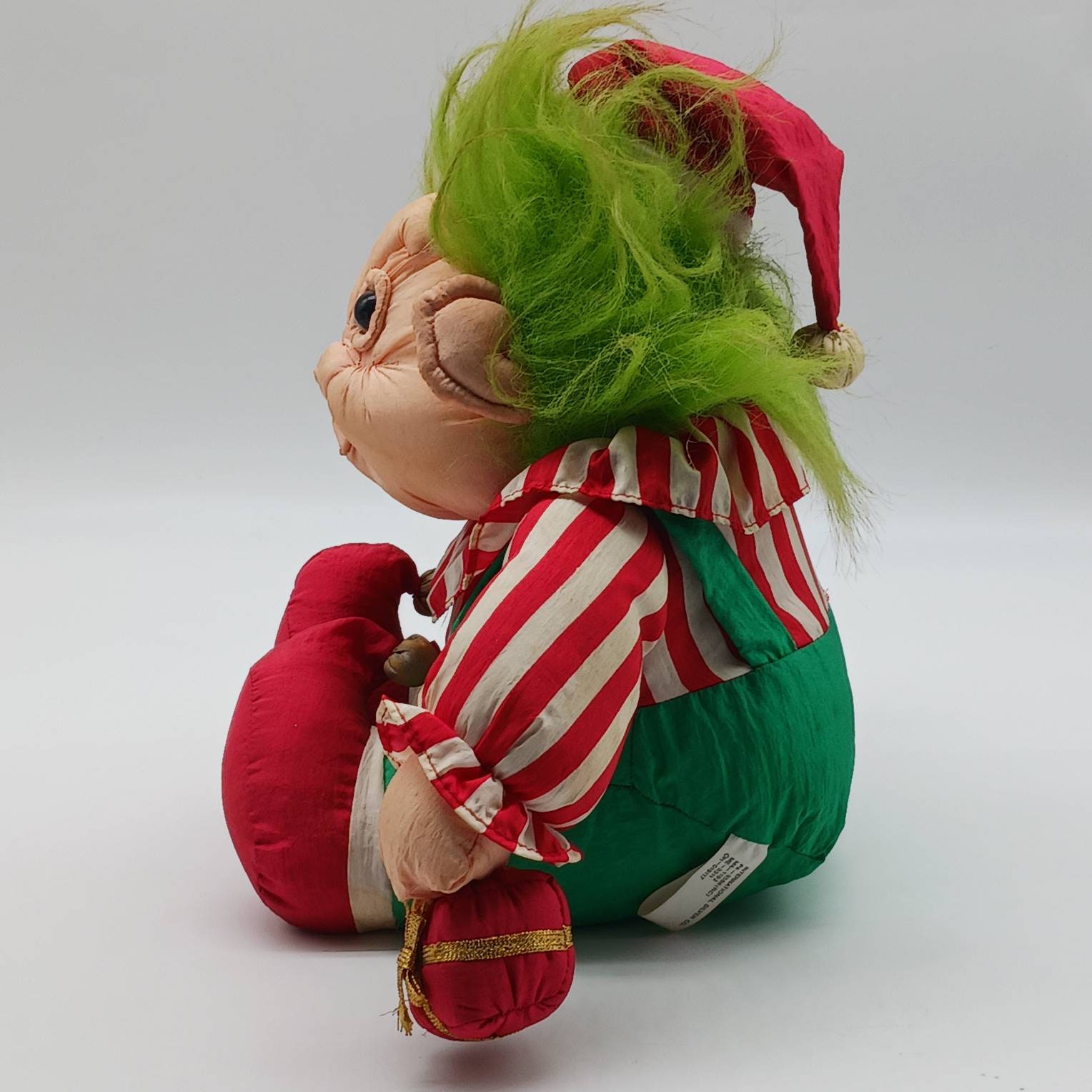Vintage International Silver Ugly Christmas Troll Doll - Etsy