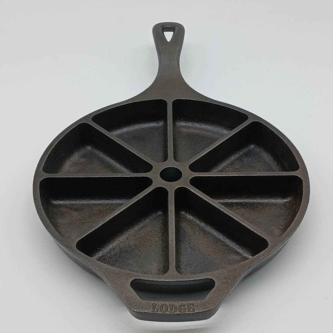 Vintage Lodge Divided Cornbread Cast Iron Skillet - Etsy