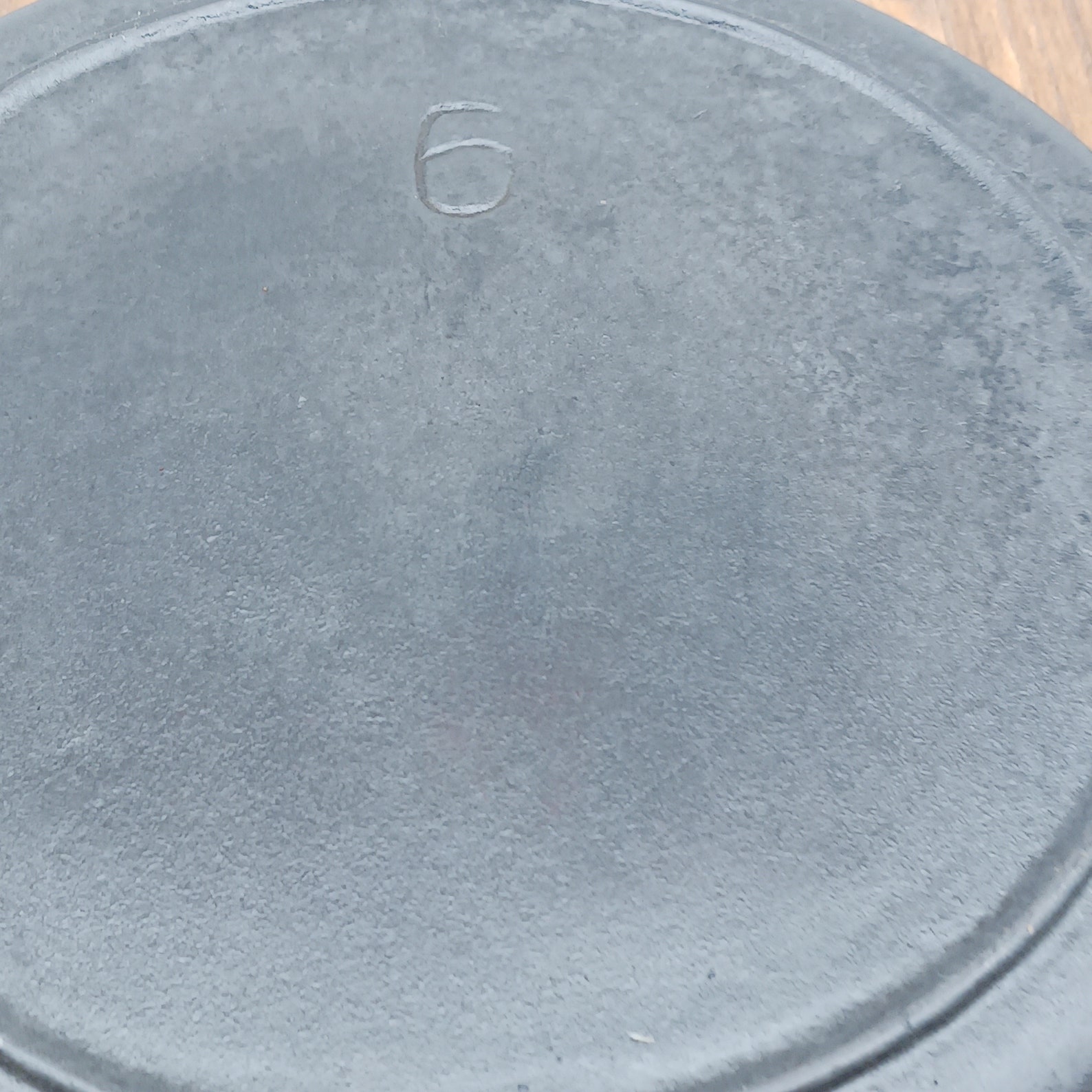 Vintage Lodge 3 Notch #8 Cast Iron Skillet - Etsy