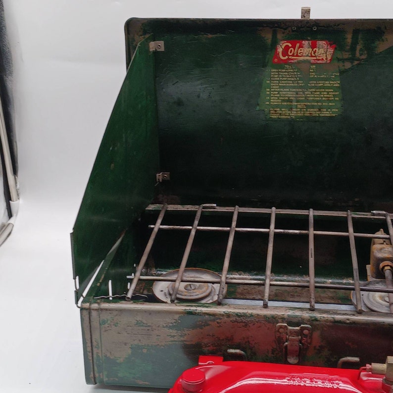 Vintage 1970s Coleman 425E Camp Stove & Tank - Etsy