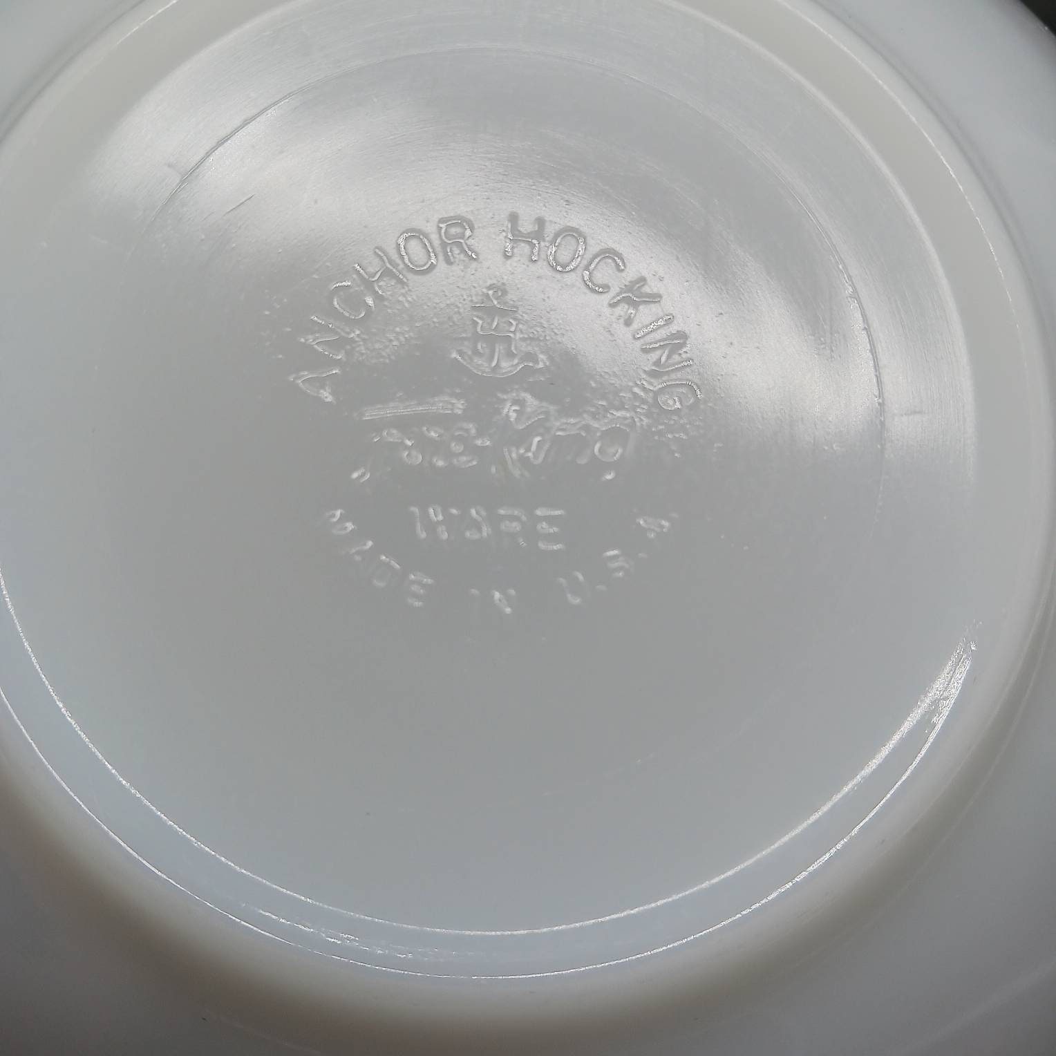 Vintage MCM Fire King Ware Whitemilk Glass Mixing Bowl - Etsy