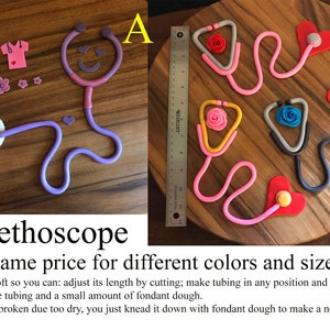 Edible Fondant Doctor Items, Edible Fondant Nurse Items, Edible Nursing ...