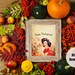 Vintage Thanksgiving Pin up Girl Wall Art Perfect for Handmade Junk ...