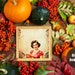 Vintage Thanksgiving Pin up Girl Wall Art Perfect for - Etsy