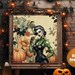 Vintage Pin up Halloween Ghoul Goddess Poster Perfect Gift for ...
