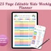 Editable Weekly Planner for Kids Daily Planner and Behavior - Etsy
