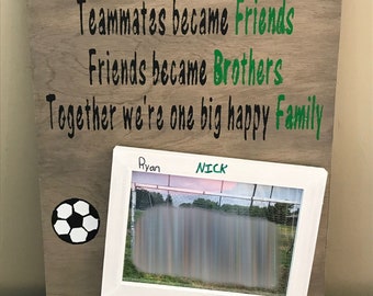 Personalized Football Coach Sign From Team - Etsy