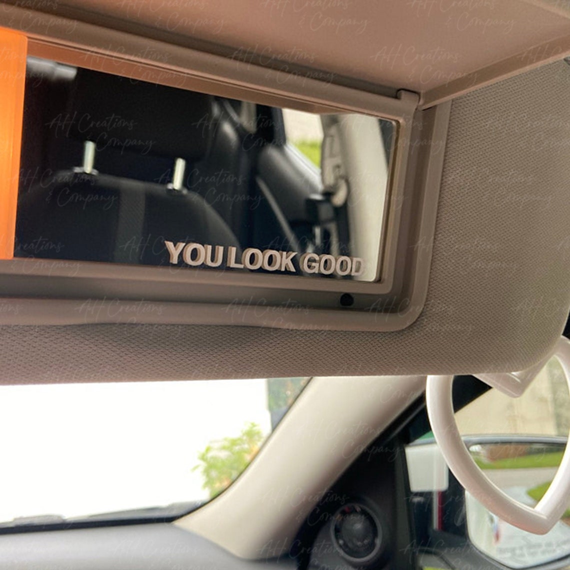 Car Mirror Decal You Look Good Car Mirror Sticker Rear View - Etsy