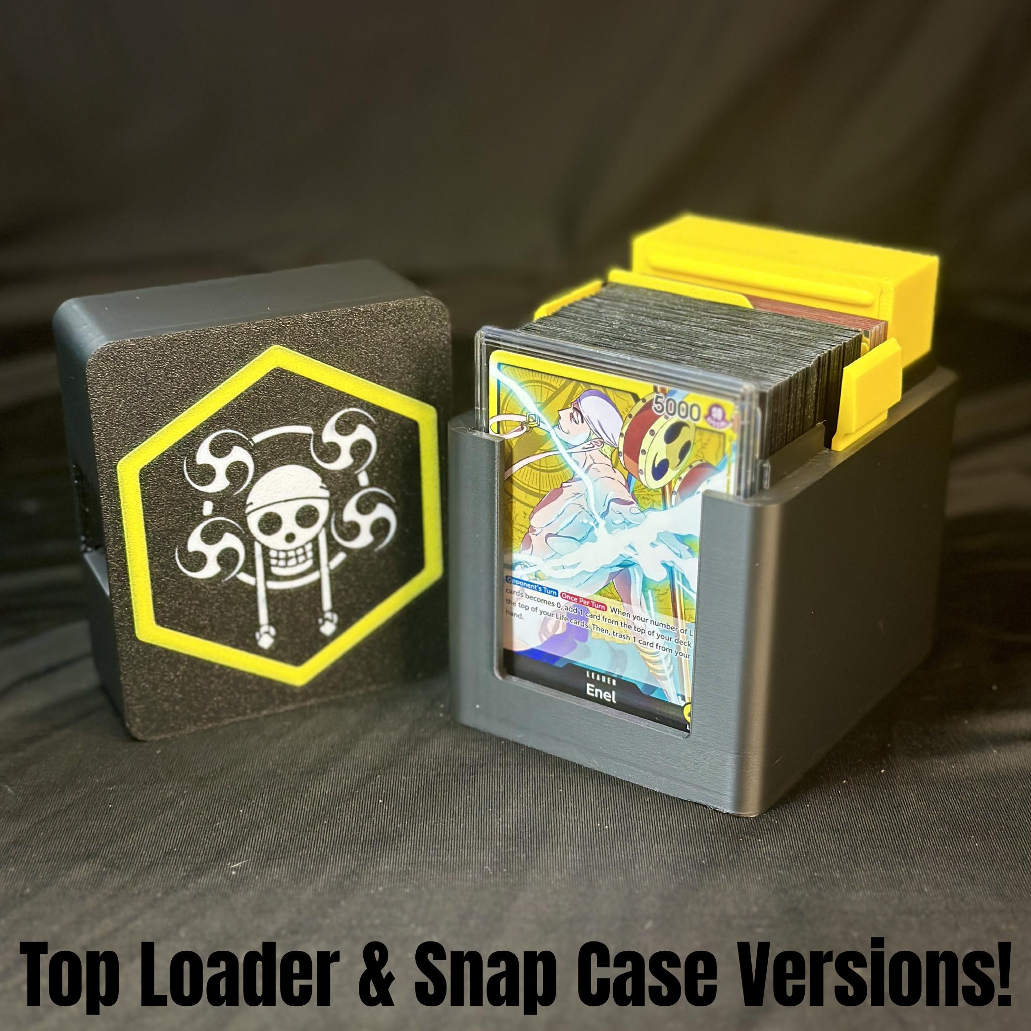 Deck Box - OPTCG - Enel - Snap Case/top Loader - Etsy
