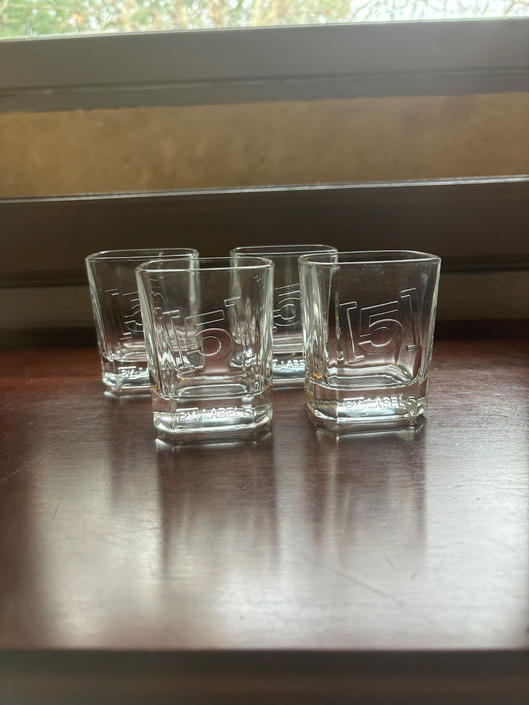 Set of 4 French Vintage Glass 51 Pastis Glasses – Rare & Timeless ...