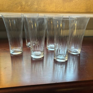 Set of 6 Vintage French Water Glasses - Etsy