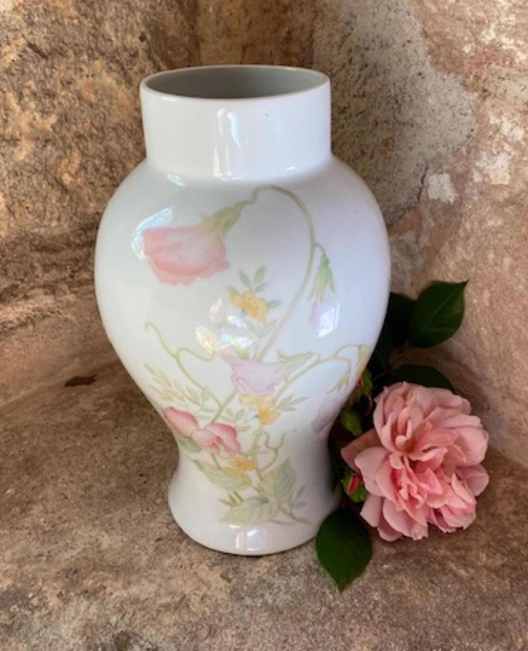 French Limoges Porcelain Vase | Etsy