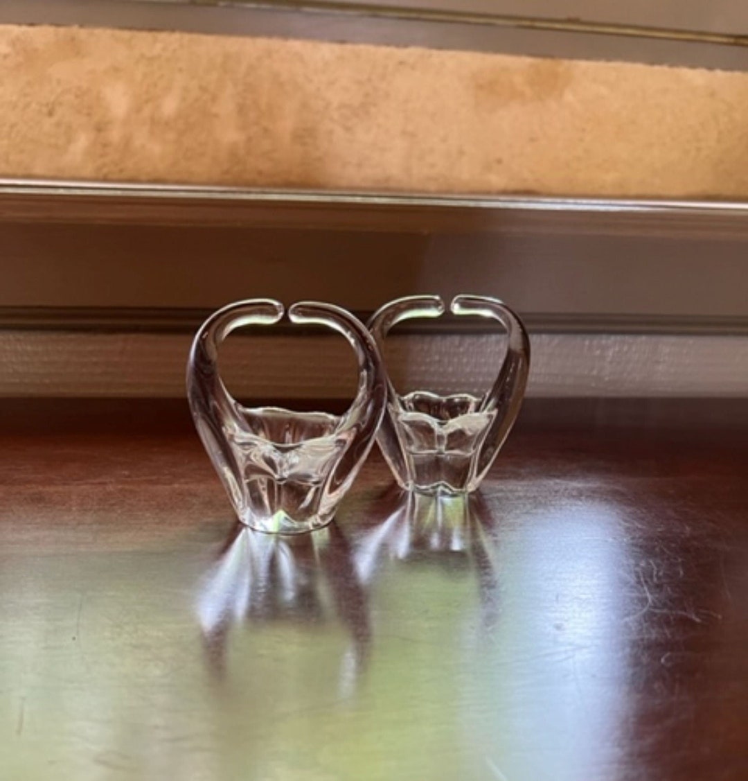 French Vintage Crystal Salt and Pepper Servers – Elegant & Timeless - Etsy