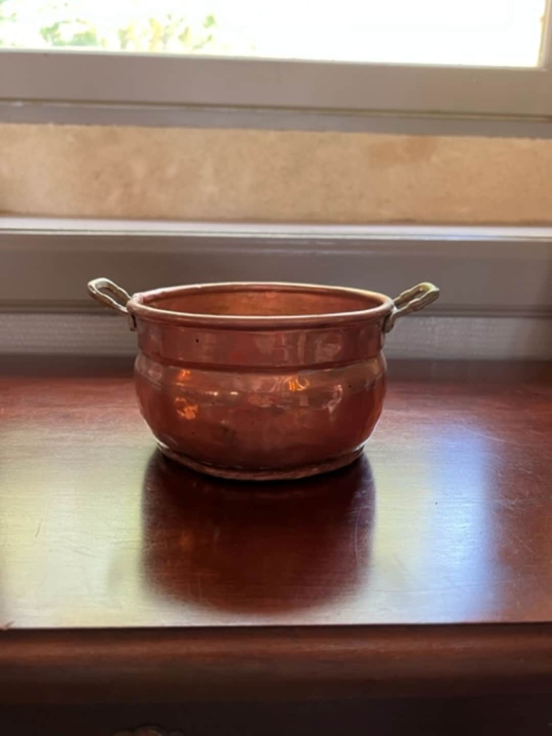French Vintage Copper Sauce Pot - Etsy