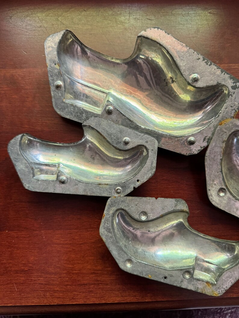 Set of 2 French Vintage Chocolate Molds – Rare and Traditional Design ...