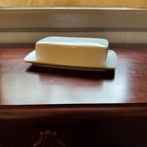 French Vintage Classic Apilco Porcelain Butter Dish - Etsy