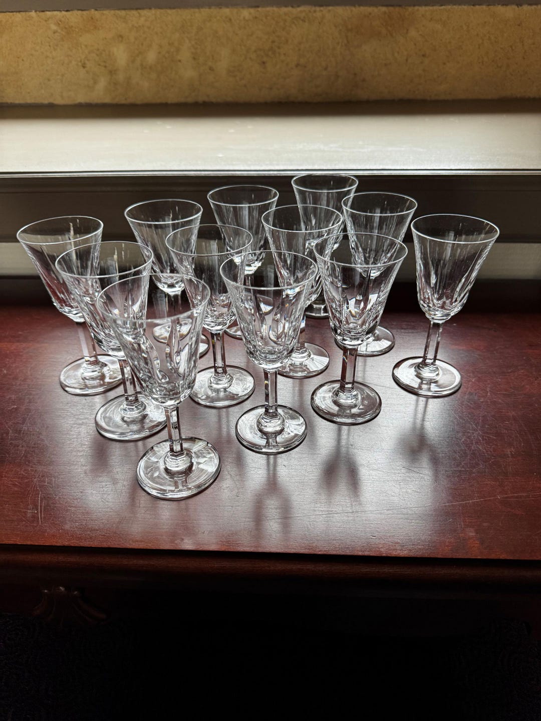 Vintage St. Louis French Crystal Wine Glasses – Handcrafted Luxury ...
