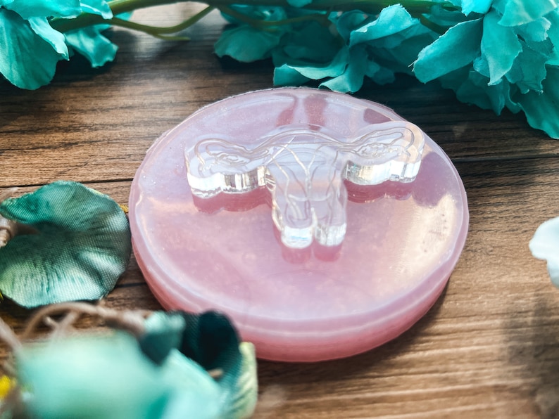 Uterus Badge Reel Molds Uterus Molds Feminine Molds - Etsy