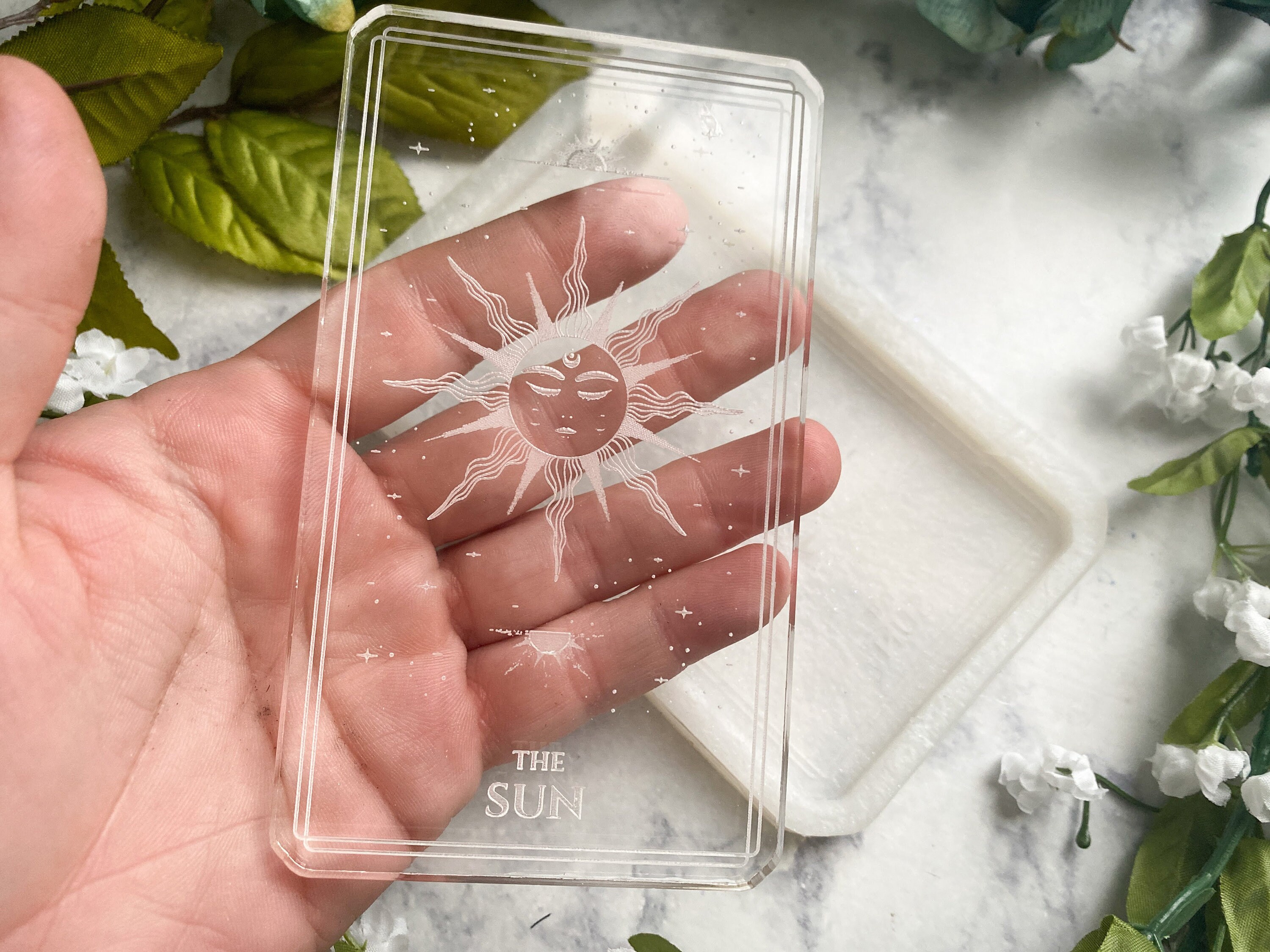 Molding & Casting Doe Handmade Silicone Mould Tarot Card Collection ...