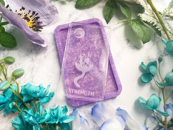 Strength Tarot Card Molds Tarot Card Molds Resin Tarot | Etsy