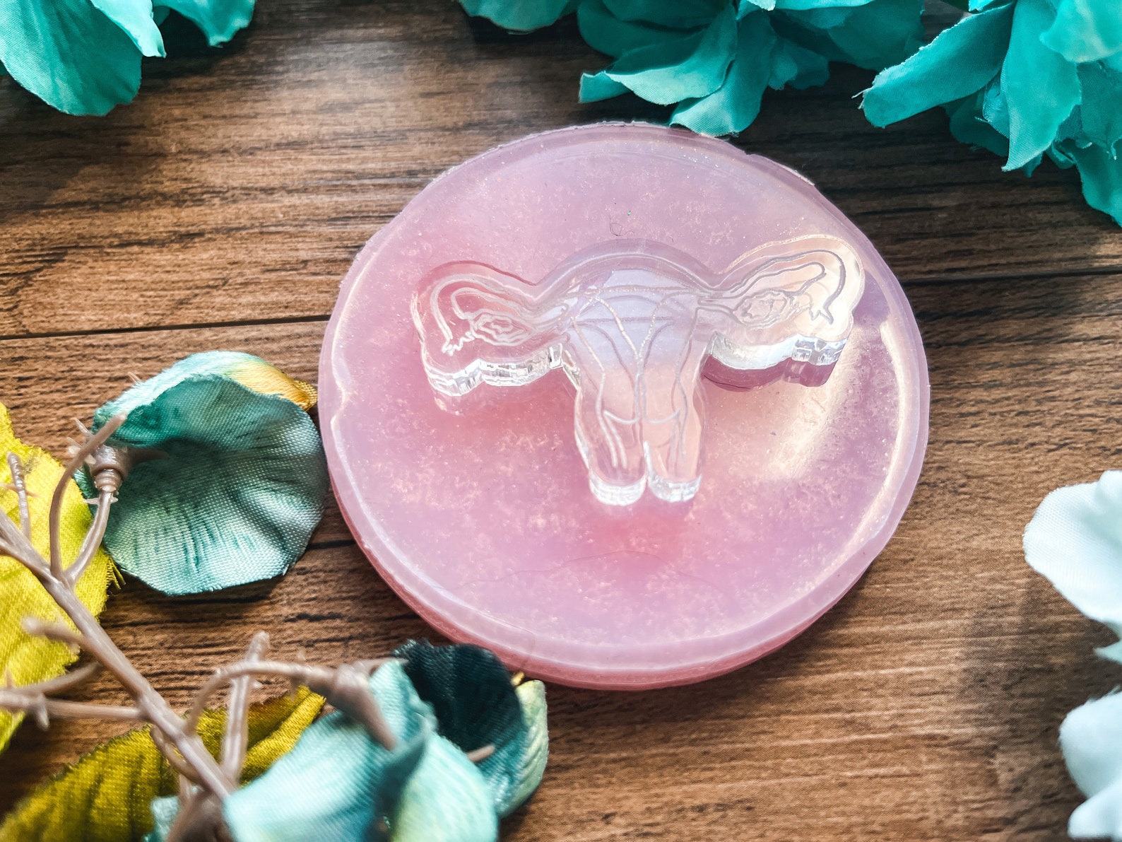 Uterus Badge Reel Molds Uterus Molds Feminine Molds - Etsy