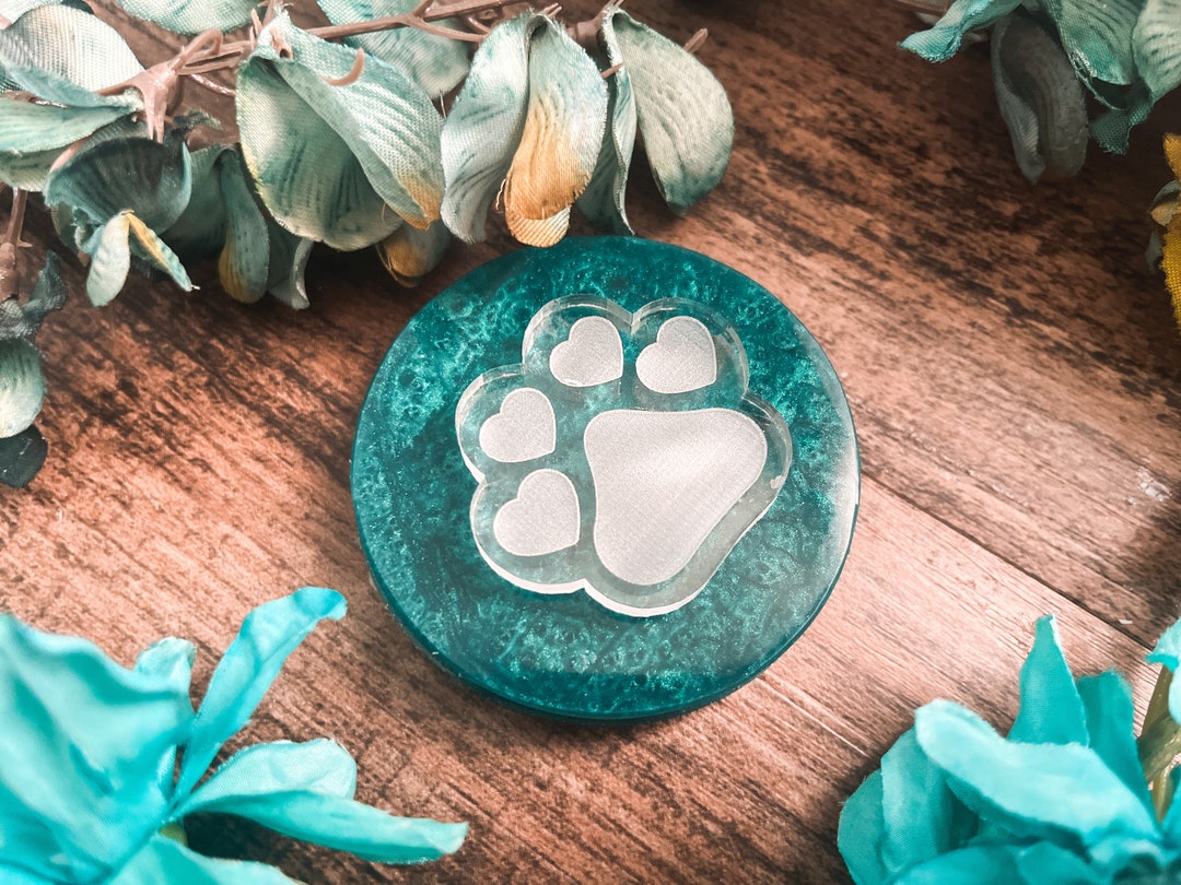 Paw Print Mold , Dog Paw Print Molds, Dog Molds, Resin Molds, Silicone ...