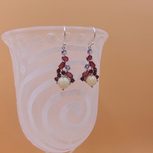 Opal Earrings - Etsy