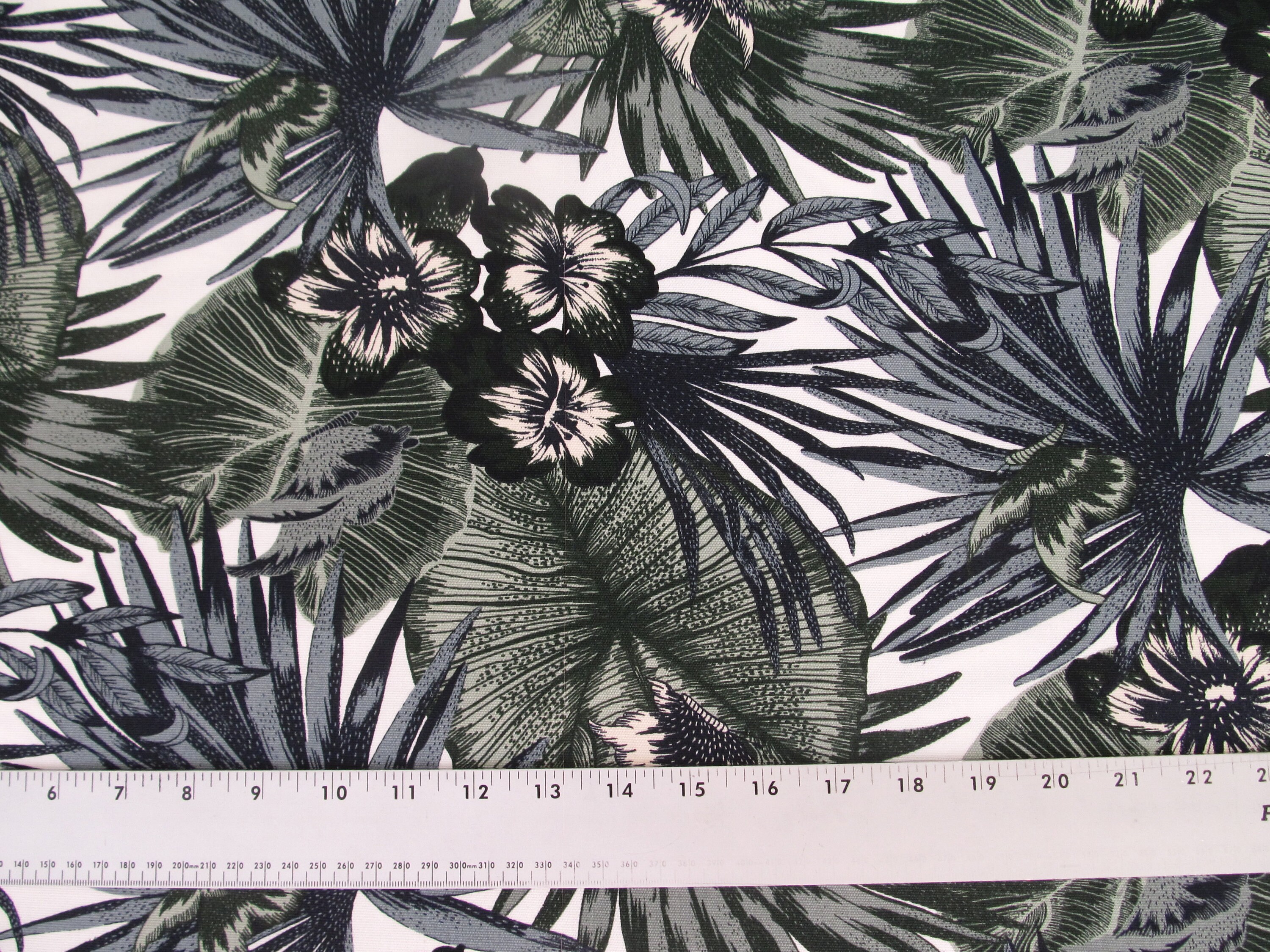 Ikea Fabric 59 Inches Wide IKEA Cotton Fabric, Tropical Ikea Pattern ...