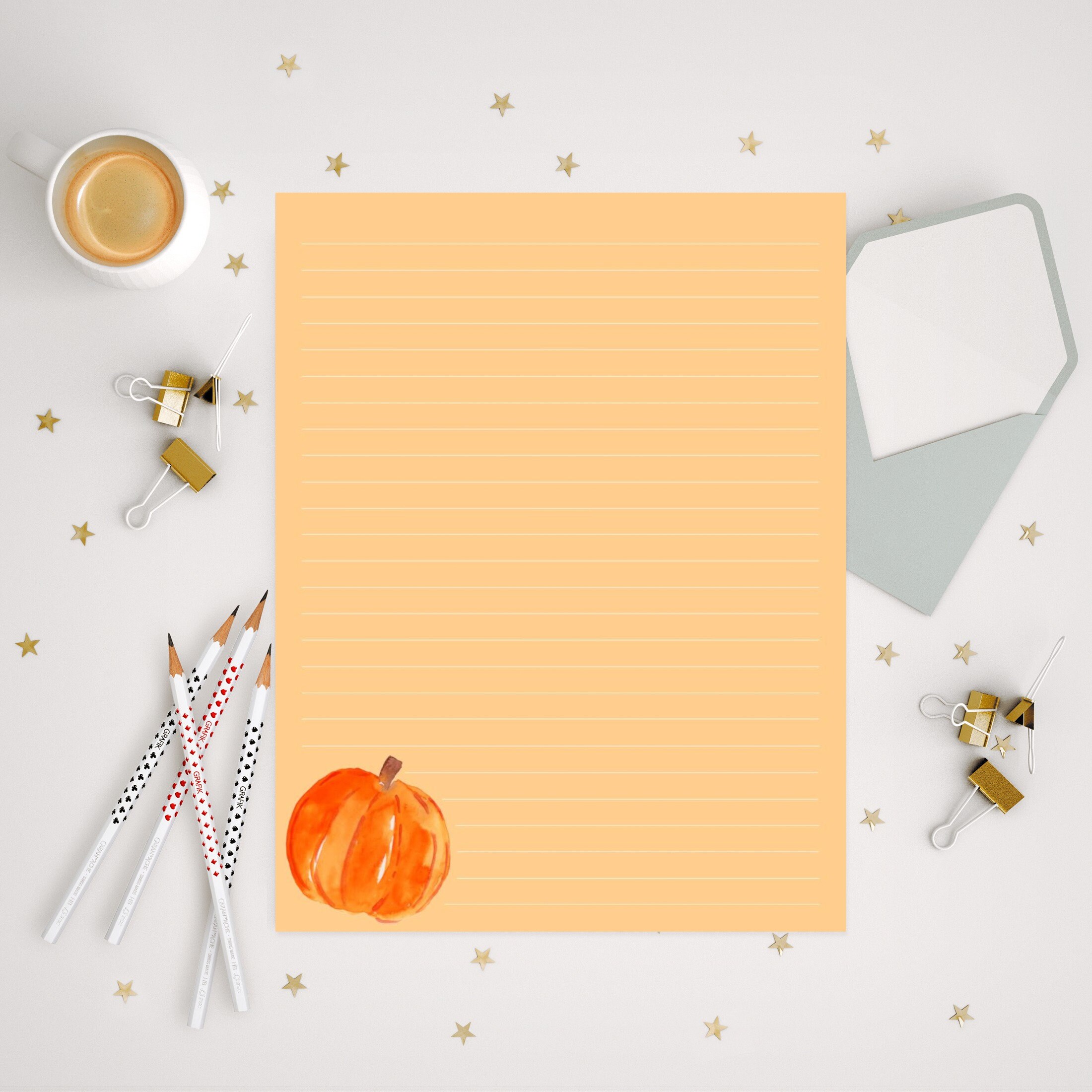 Set of 9 letter writing papers. Cute fancy letter paper. Kids | Etsy