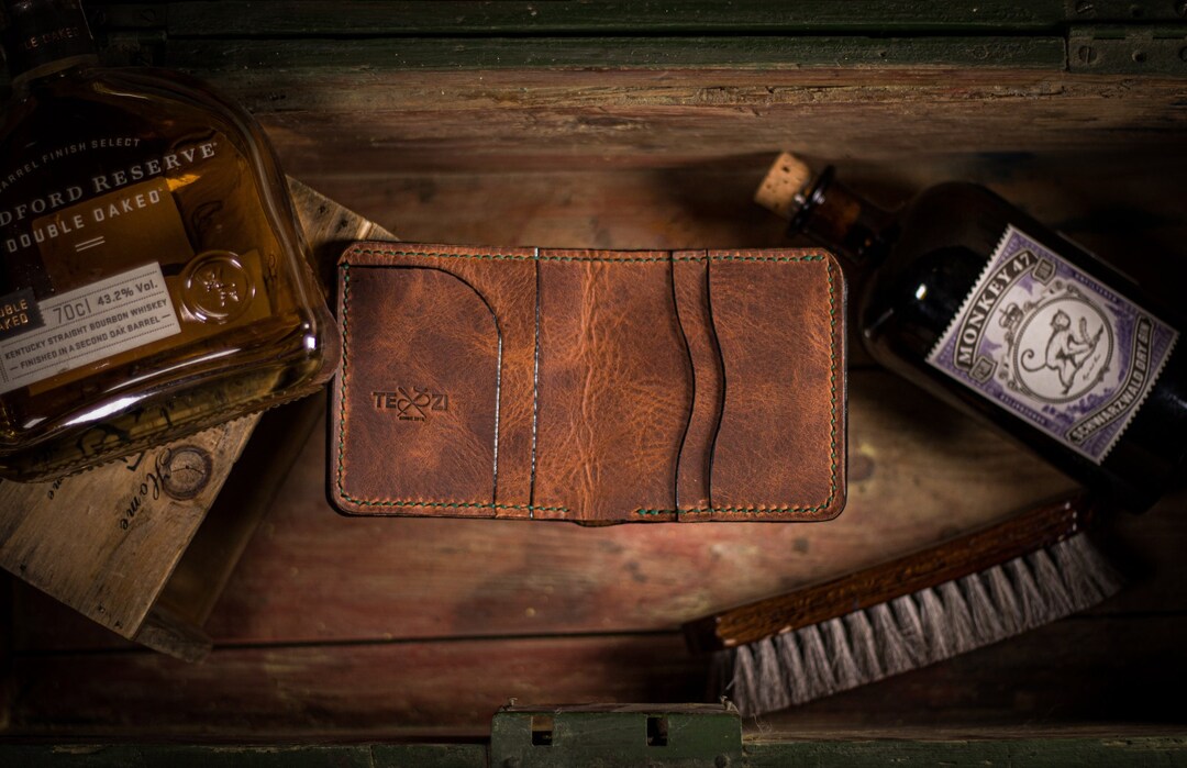 Bifold Wallet, Handmade Wallet for Men, Premium Leather Bifold Wallets ...