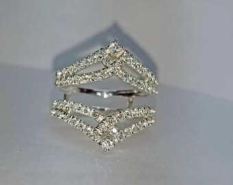 Silver Ring Guard - Etsy