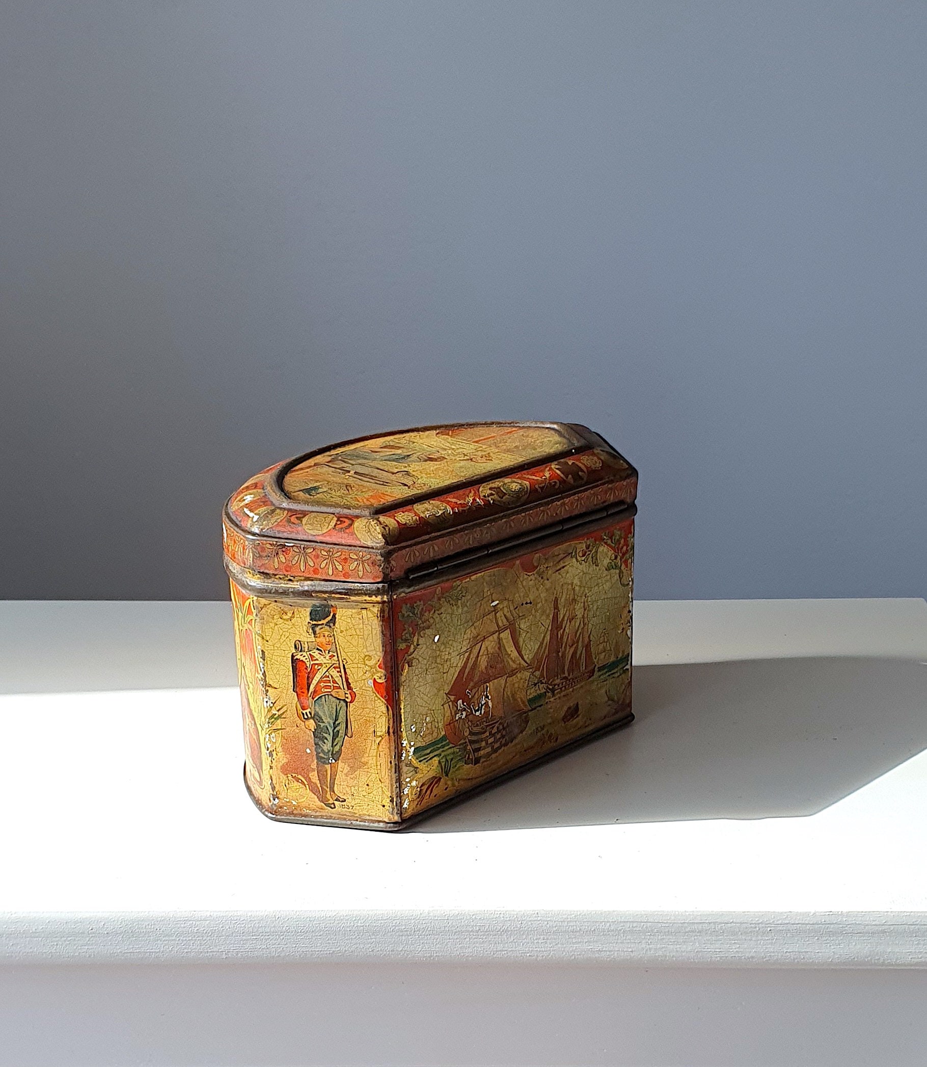 Antique Queen Victoria Diamond Jubilee Tin 1897, Rare Queen Victoria ...